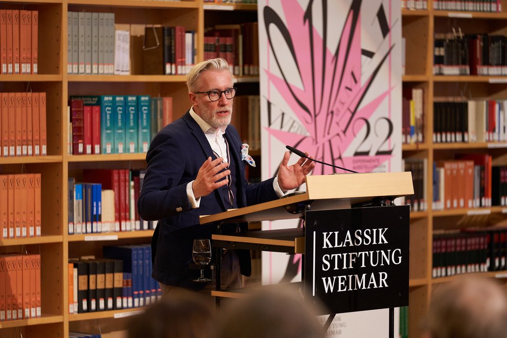 Prof. Dr. Benjamin-Immanuel Hoff, Minister für Kultur, Bundes- und Europaangelegenheiten und ...